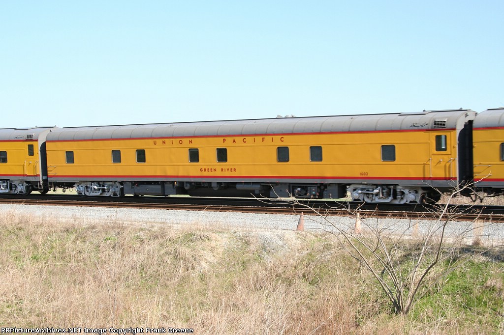 UPP 1602, Green River, on engineering special